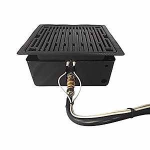 Korean BBQ Table Grill | Korean BBQ | Raclette Style Outdoor Patio Table | Infrared Propane Grill | *No Tile Included*