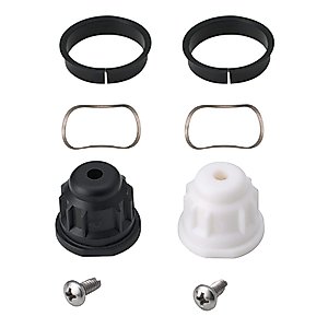 Moen 97556 Monticello Handle Adapter Kit, Monticello Centerset, Mini Widespread, & Roman Tub, Hot And Cold Included