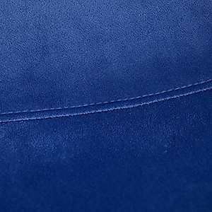 Urban Shop Velvet Dining Chair, Set of 2, Blue