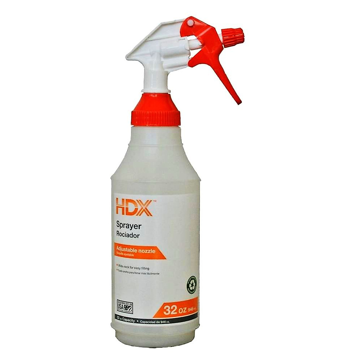 HDX FG32HD3-21 Sprayer Bottle, Semi-Transparent