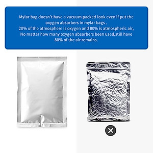 oxygen absorbers for food storage 2000cc 30 PCS(30x PCS of ONE) o2 absorbers food grade oxygen absorbers for Mylar Bags, Canning, Flour, Wheat,Freeze Dried Foods and Preserved Foods Long Term Storage