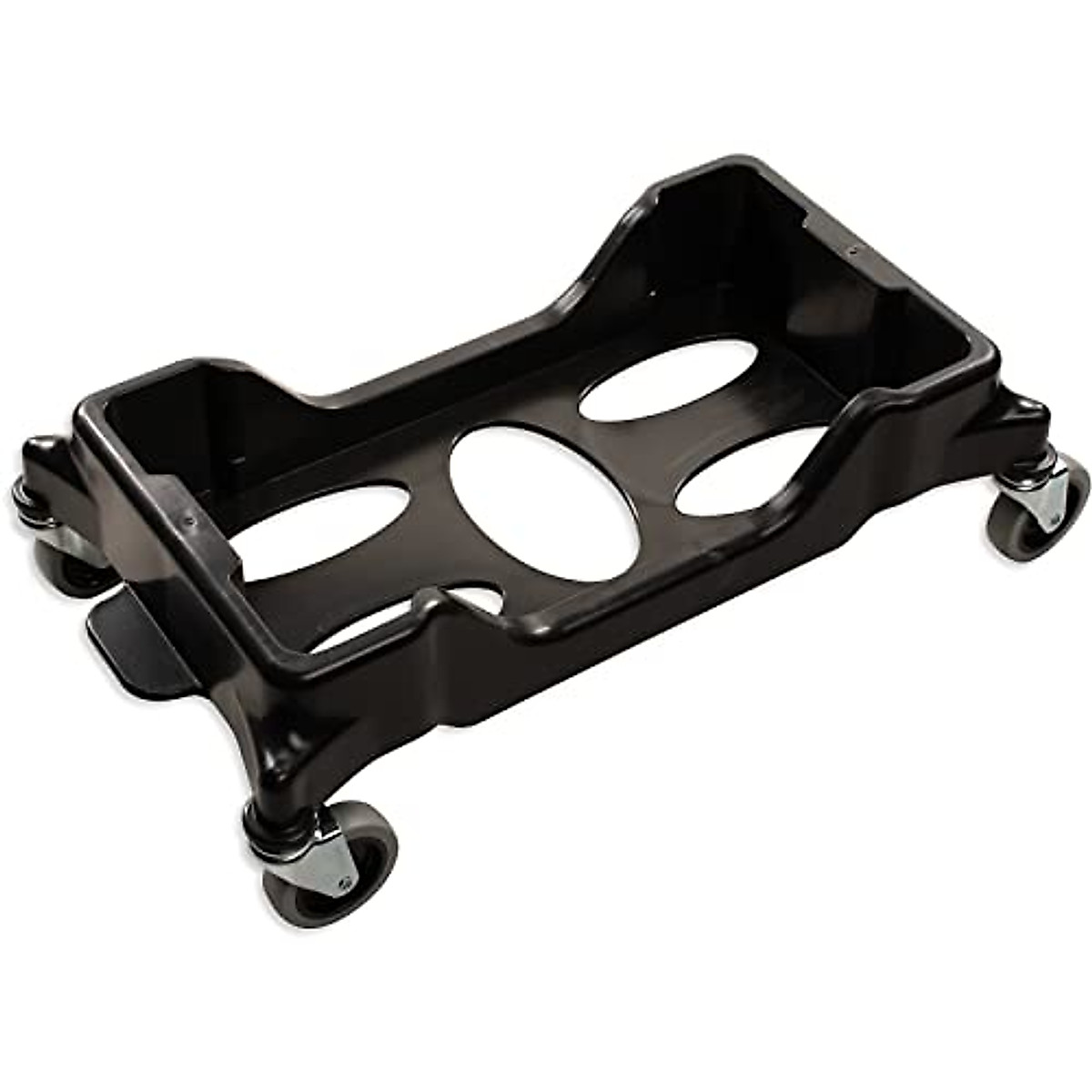 Carlisle FoodService Products TrimLine Plastic Dolly, 15-23 Gallons, Black