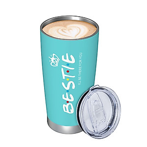 PIOYE Bestie Gifts for Women, Bestie Gifts, Gifts for Bestie Stainless Steel Tumbler 20oz, Birthday Gifts for Bestie, Friendship Gifts for Women Friends, Bestie Gifts Ideas for Mothers Day Christmas