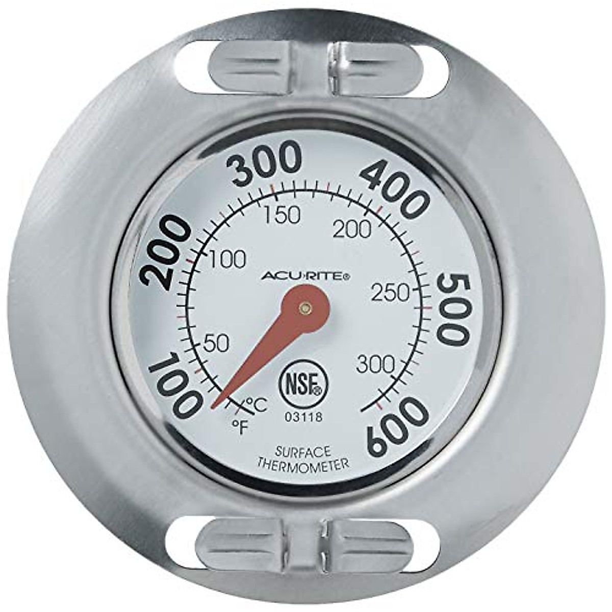 AcuRite 3118 Stainless Steel Grill Surface Thermometer