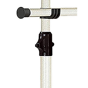 PRINCE HANGER, Closet System, One Touch Double Adjustable Clothes Rack, Clothing Rack, Garment Rack, Freestanding, Organizer, Heavy Duty, Tension Rod, Made in Korea (Ivory)