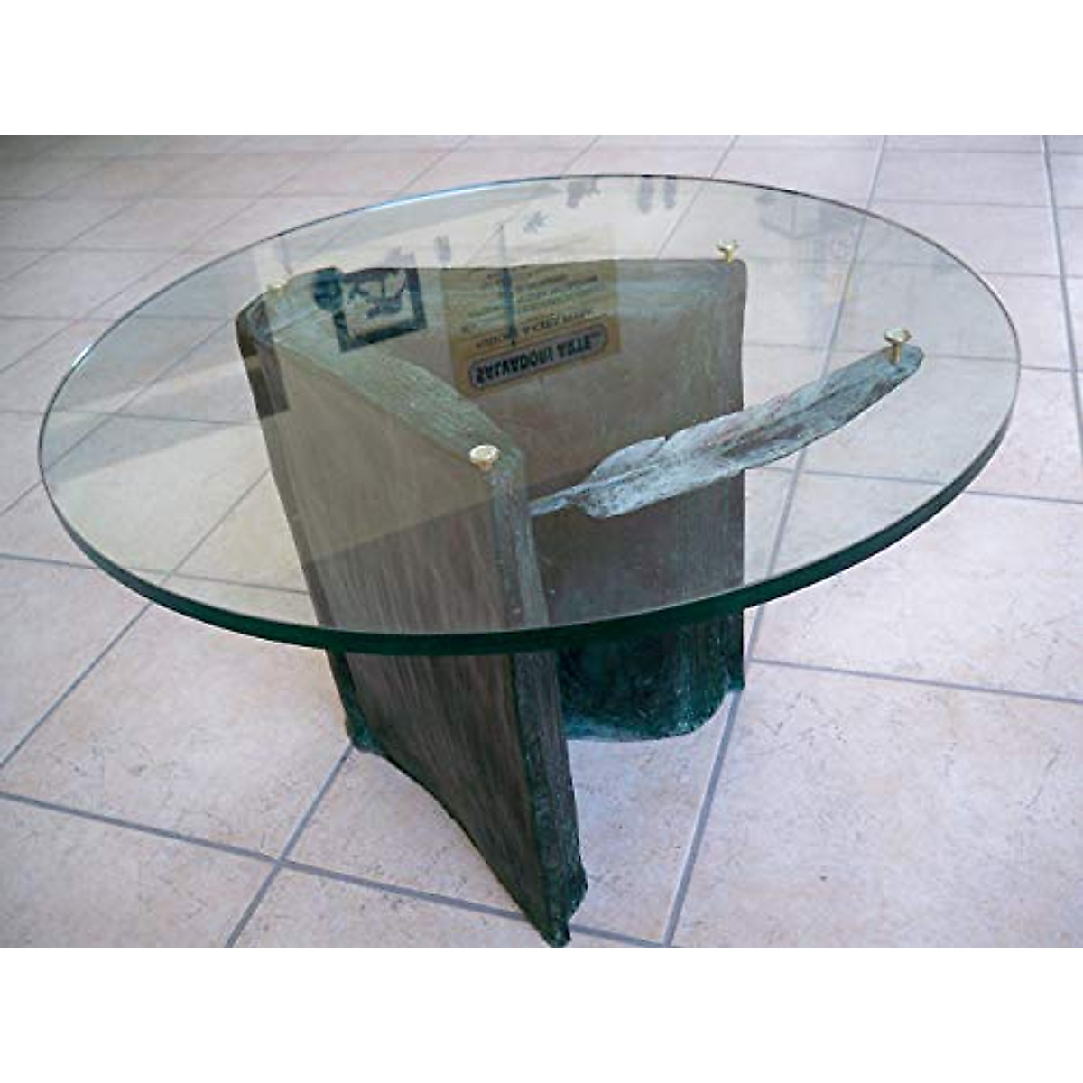 Salvadori Arte, Bronze low table sculpture. Lost wax casting.