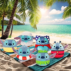 Squishmallows 8" Disney Stitch with Life Preserver