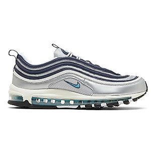 Nike Mens Air Max 97 DM0028 001 Metallic Silver/Chlorine Blue - Size 9.5