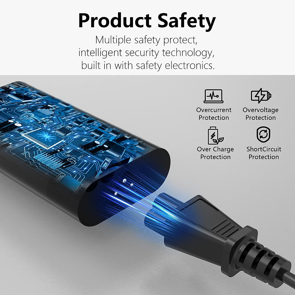 Original Replacement Slim HP 65W USB C Charger for HP Spectre X360,Elitebook x360 Type C Laptop Power Supply