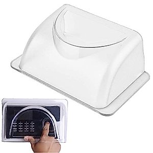 Plastic Rainproof Rain Cover for Door Access, Waterproof Protect Shell for Access Control Keypad Cover Doorbell Shell for Outdoor