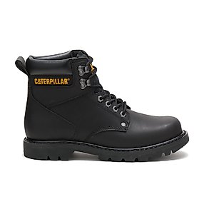 CAT Men's Second Shift Soft Toe Work Boot, Black, 11