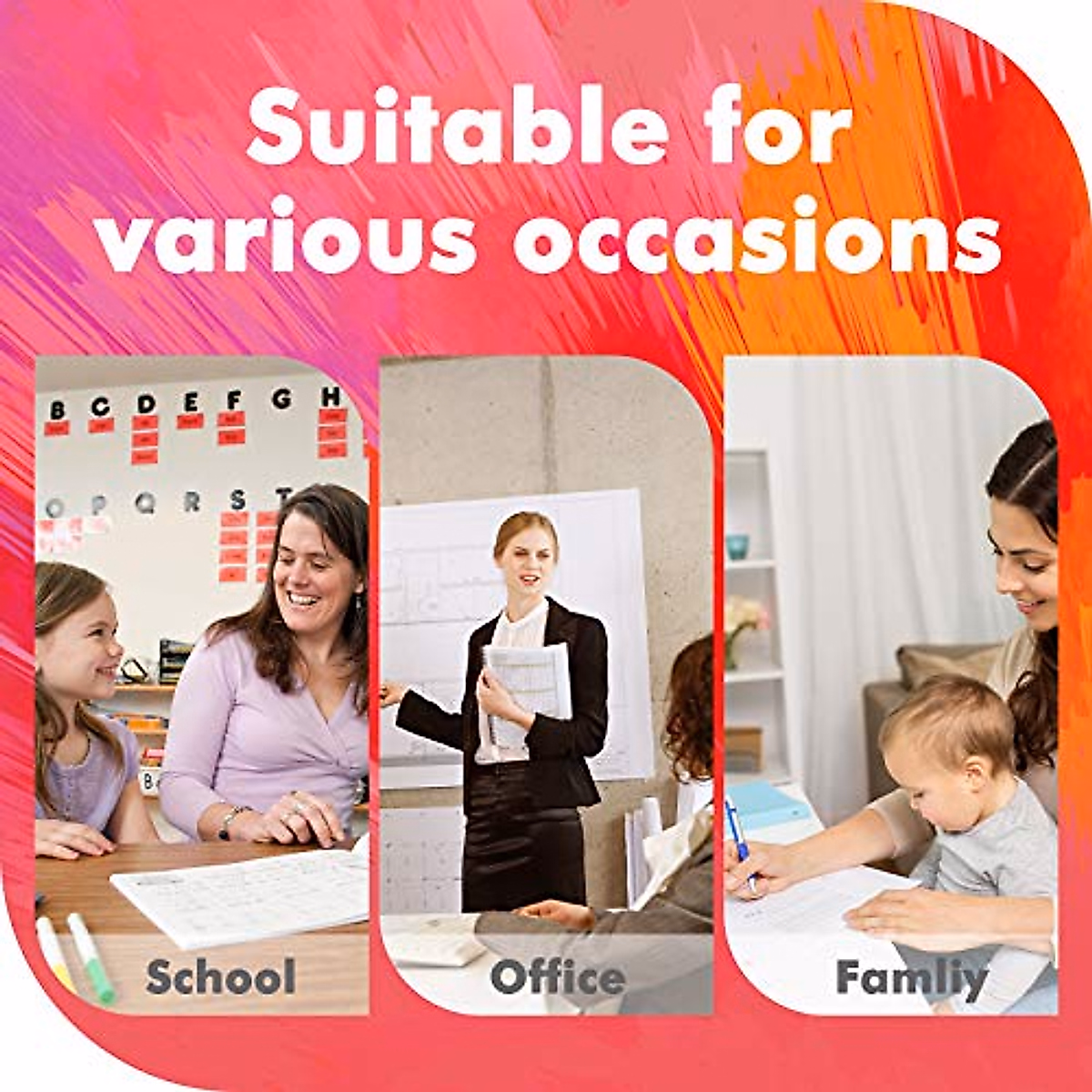 INKMATE Remanufactured Ink Cartridge Replacement for HP 67XL 3YM55AN 2 Pack Tri-Color Ink Cartridge for Envy 6052 Envy Pro 6452 Deskjet 2732 DeskJet Plus 4152