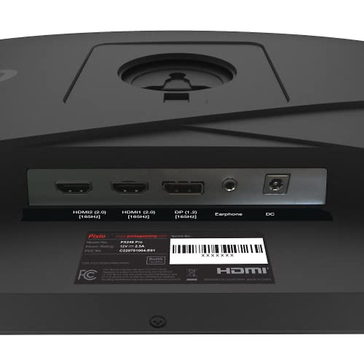 Pixio PX248 PRO 24 inch 165Hz Refresh Rate FHD 1080p Resolution Fast Nano IPS Panel 1ms GTG Response Time HDR Gaming Monitor with Adaptive Sync