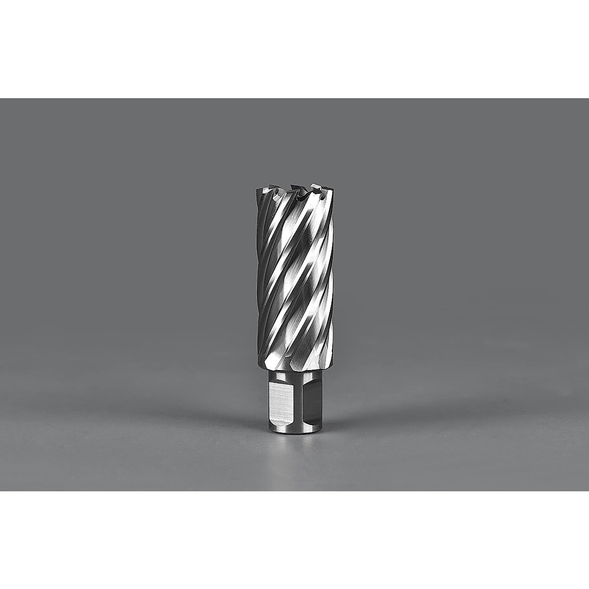 Annular Cutter Set 13 pcs JESTUOUS 3/4 Inch Weldon Shank 2 Cutting Depth and Cutting Diameter from 7/16 to 1-1/16 for Drill Press HSS Standard Kit Two Flat with 2 Pilot Pins