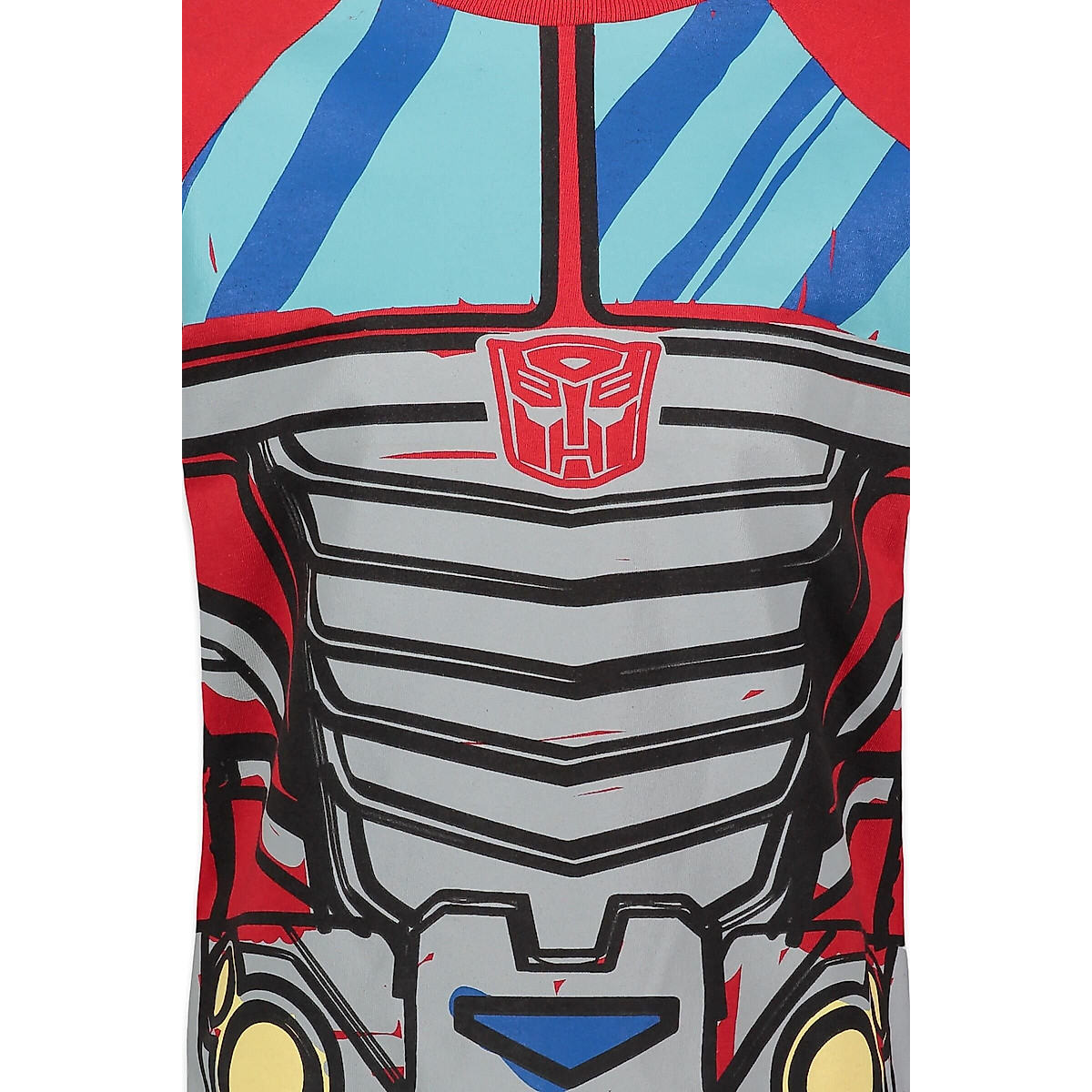 Transformers Optimus Prime Bumblebee Megatron Little Boys 3 Pack Graphic T-Shirts Red/Yellow/Black 7-8