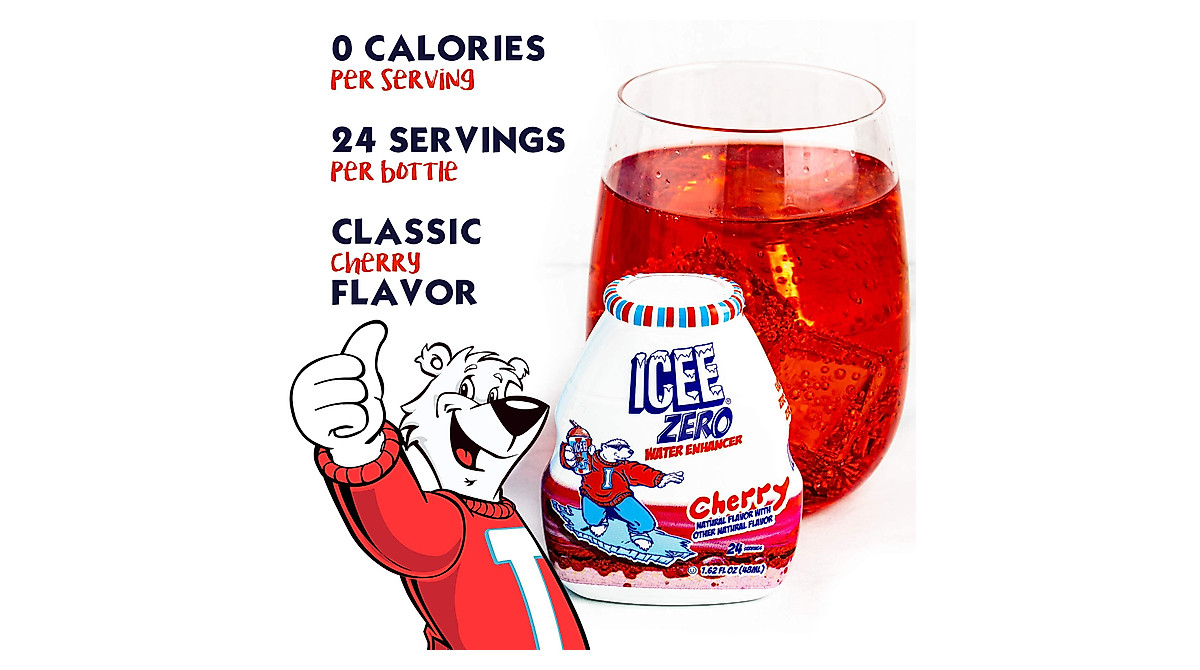 ICEE Zero Calorie Cherry Enhancer - Sugar Free & Delicious