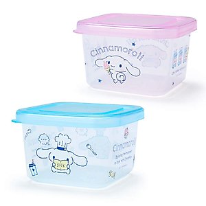 Sanrio 747734 Cinnamo Roll Mini Food Container (Set of 2)