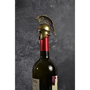 Warrior Helmet Wine Bottle Stopper for Bar Bartender Men and Women,Thanksgiving,Hallowmas,Christmas