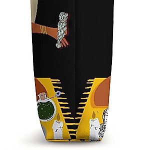 African American Woman meditate Tote Bag