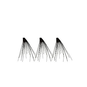 i-ENVY By KISS Ultra Black Knot Free Lashes, Natural & Bold Look, 280 Individual Remy Hair Lashes, Lightweight, Easy-to-Use, Perfect for Subtle Enhancement (Medium)