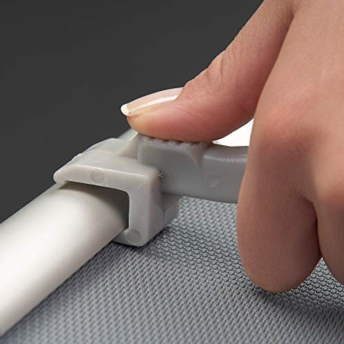 M&T Displays Security Snap Poster Frame 1" Aluminum Profile, Front Loading, Picture, Photo, Document, Certificate, Sign Holder, Mitered Corner, Anti Glare Cover (Silver, 24x36 inch)