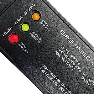 Metered-Surge Protection PDU, 240V, L6-30P, 30A, 7200watts, (6) C13 & (2) C19 Outlets, Crypto Mining PDU, Data Centre PDU, ASIC/RIGS PDU