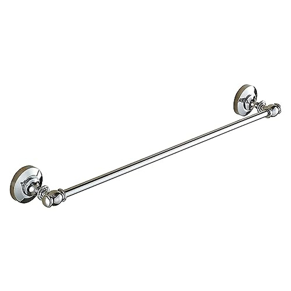 Towel BAR Rack Towel Rack Single Towel Storage Rack Towel Bar Polished Copper Chrome Finish Towel Rod,Wall Mounted Towel Shelf for Bathroom or Kitchen Bathroom Hardware/80Cm (Size : 80Cm)