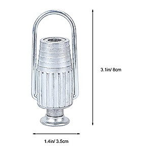 Cabilock 2 Pcs Metal Clothesline Tightener Aluminium Rope Tightener Clothesline Tensioner for Pulleys and Fixed Clothes Lines Clothes Grips Household Supplies