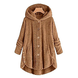Women's Cardigans Faux Sherpa Pullover top Lightweight Sweatshirt Fleece Faux Fur Womens Cardigan Crochet lace Trim Pullover Work Cardigans for Women Office Cozy Fall Clothes Women Cute Outfits for