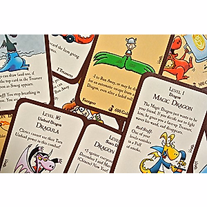 Steve Jackson Games Munchkin Dragons Card Game (Mini-Expansion) | 15 Cards | Adult, Kids, & Family Game | Fantasy Adventure Roleplaying Game | Ages 10+ | 3-6 Players | Avg Play Time 120 Min | from