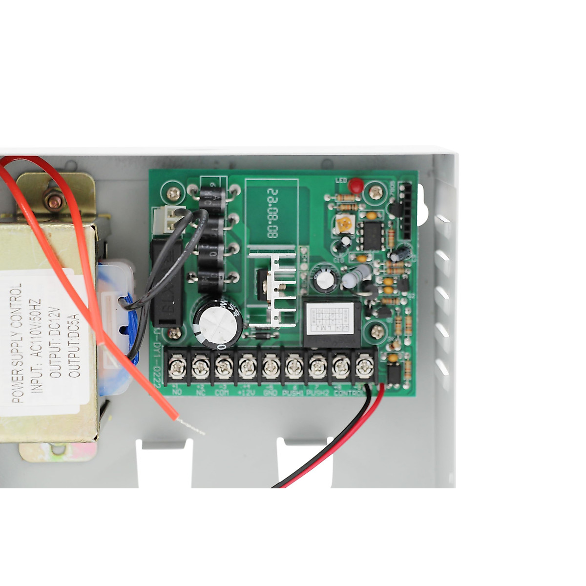 Ares Vision 12v 5 AMP Back Up Power Supply Transformer for Access Control Devices Such as Magnetic Locks, Electric Strikes, Motorized Drop Bolts (12V 5A w/Backup)