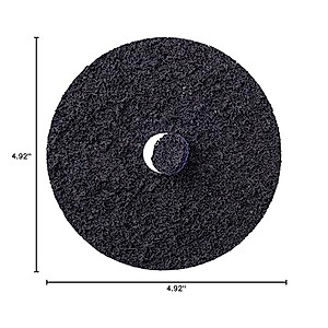 Bosch Professional 1x Fleece Disc N477 Best for Finish SCM (for Steel/Stainless Steel, Coarse, Ø 125 mm, Accessory Angle Grinder)