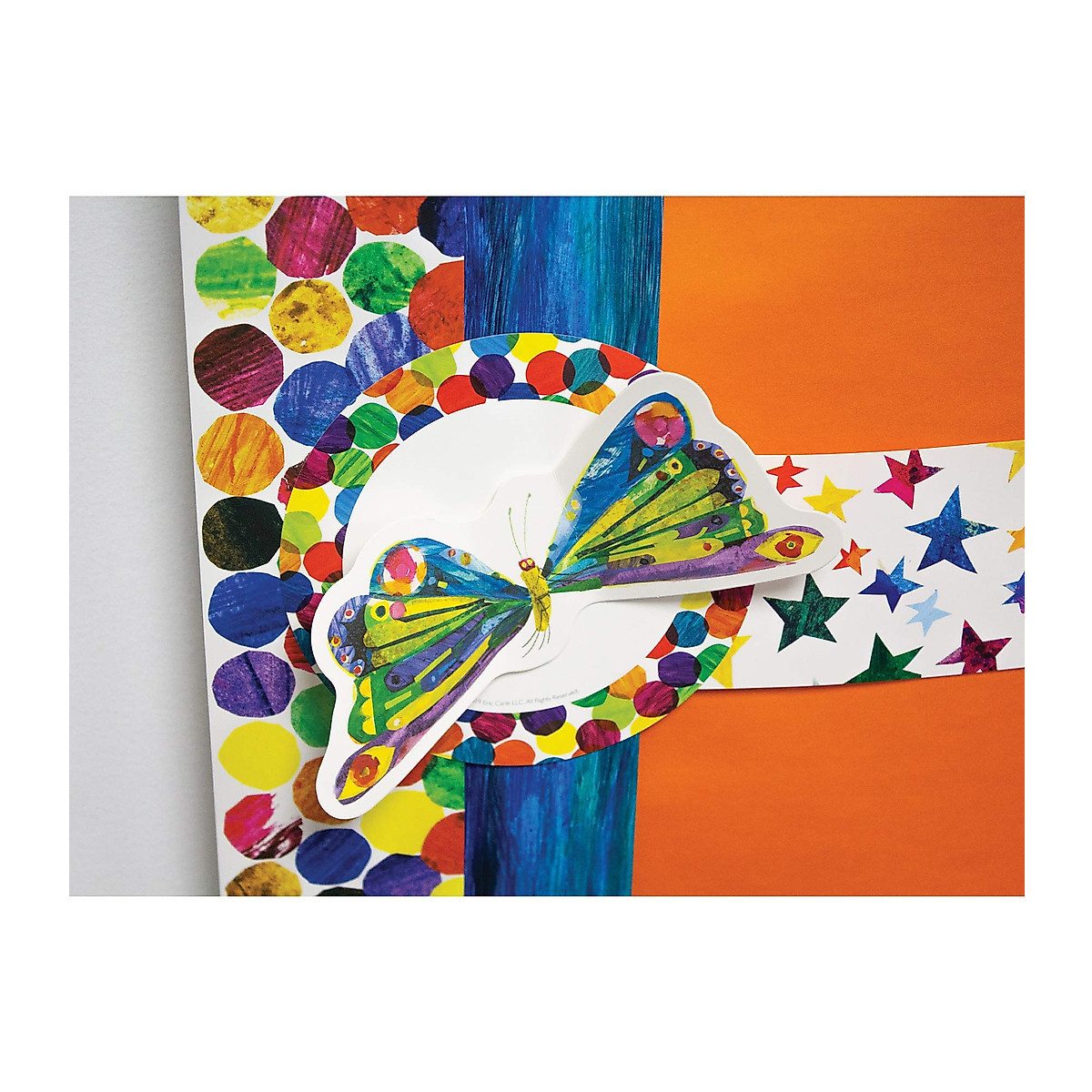 Carson Dellosa The World of Eric Carle Sparkling Stars Borders (108064)
