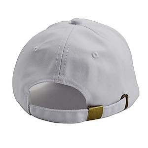 Dnoymab Trump 2020 Presidential Voting Election Campaign hat, it is What it is Hat Adjustable Black Baseball Cap for Men Custom Vintage Flexfit Dad Hats Unisex (White)