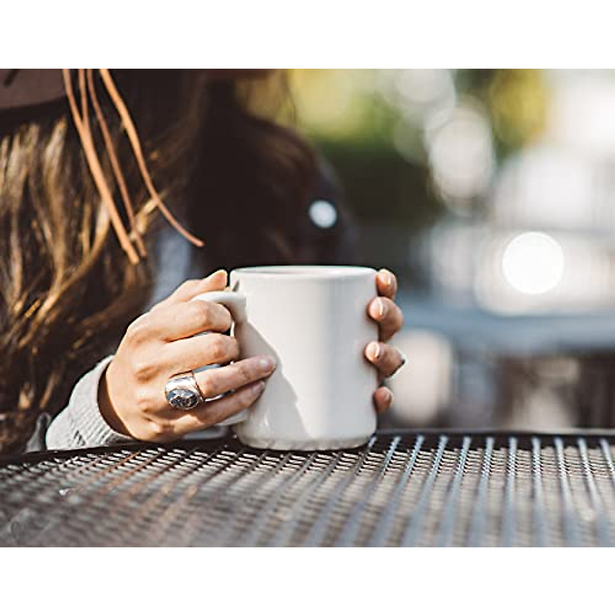 KISEER Set of 6 Sublimation Blank Mugs 11oz Classic Ceramic Coated Mugs Cup for Coffee, Milk, Tea, Hot Cocoa and DIY Printing