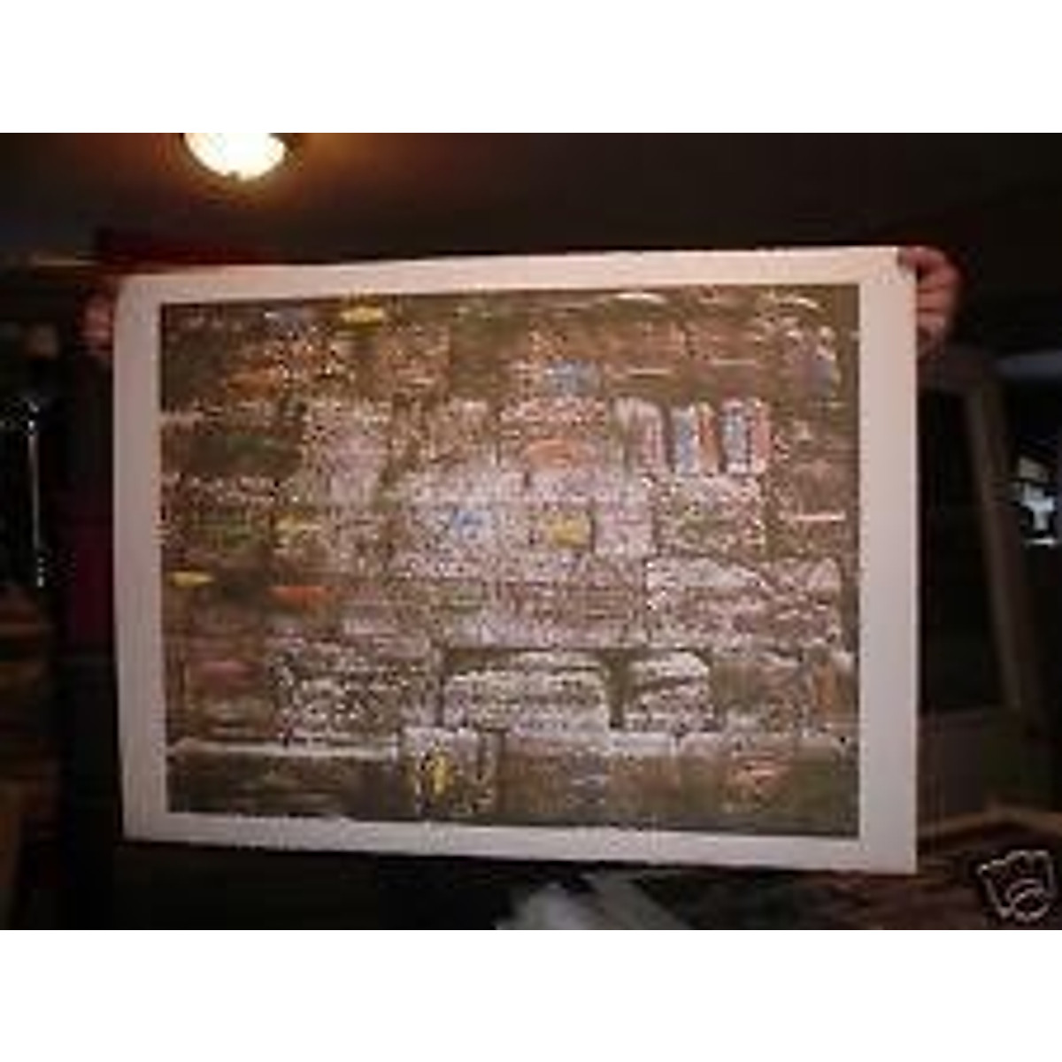 MENASHE KADISHMAN WAILING WALL ISRAEL SIGNED