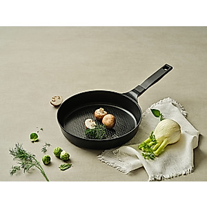 CHEF TOPF Practi Nonstick Frying Pan 12 Inch, Titanium Coating Ultra Non-stick Skillet, PFOA & PFOS Free