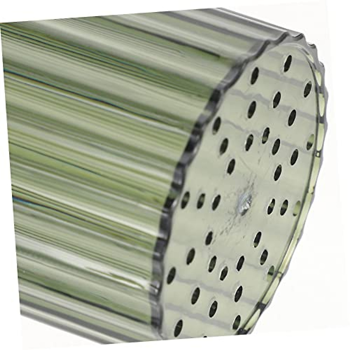 Cabilock 1 Set Light Luxury Cutlery Rack Spoon Storage Holder Round Spoon Container Ornament Container Silverware Holder Silverware Organizer The pet Spoon Rest European and American