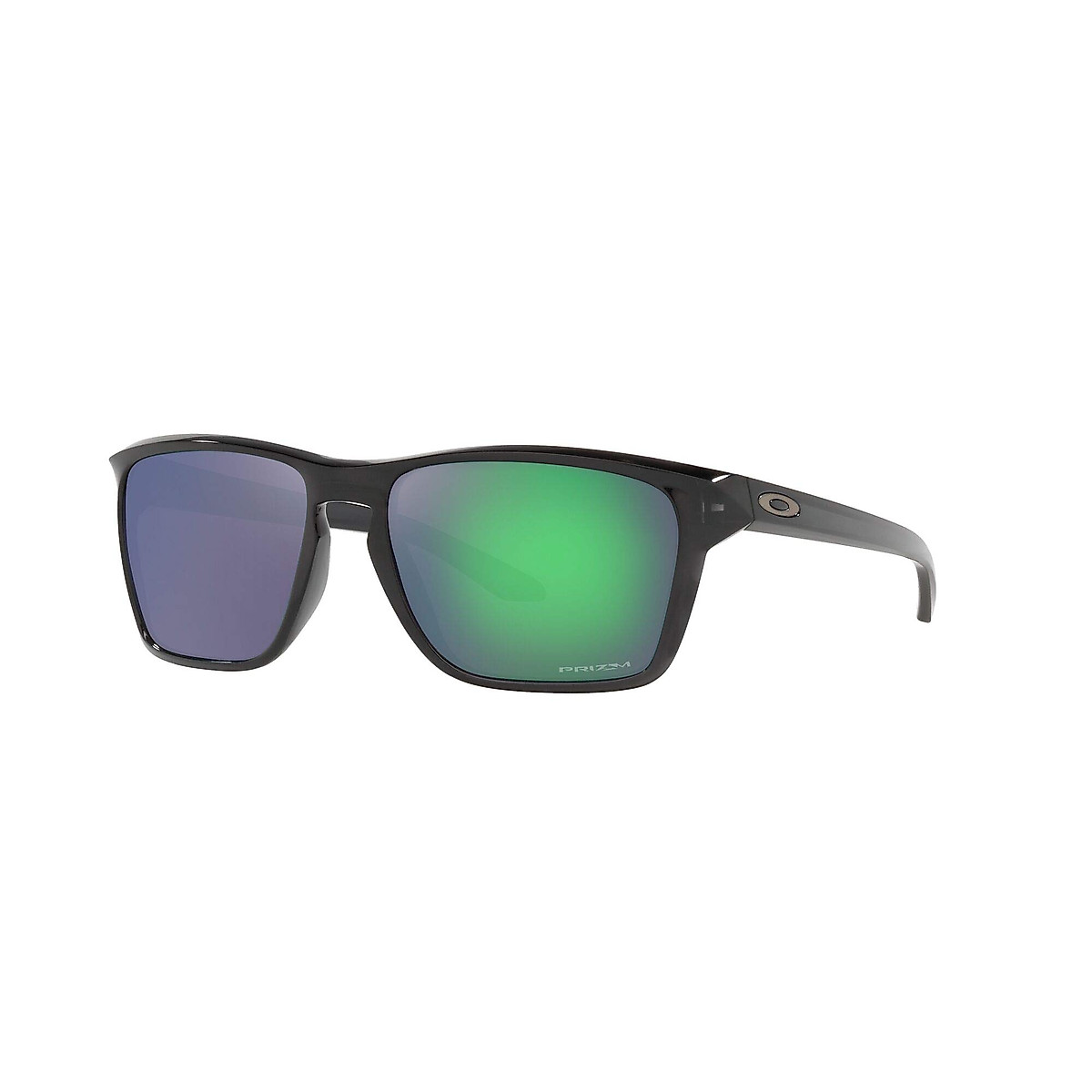 Oakley Men's OO9448 Sylas Rectangular Sunglasses, Black Ink/Prizm Jade, 60 mm