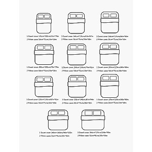 QWINEE 3Pcs Heart Embroidered Duvet Covers Sets Soft 3 Pieces Farmhouse Bedding Set with 1 Comforter Cover and 2 Pillowcases for All Season Rustic Lightweight White A Full