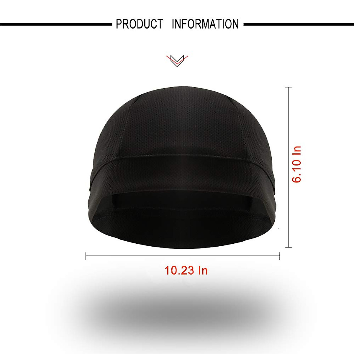 3 Pack Cooling Skull Cap Helmet Liner Sweat Wicking Cycling Running Hat for Men Women