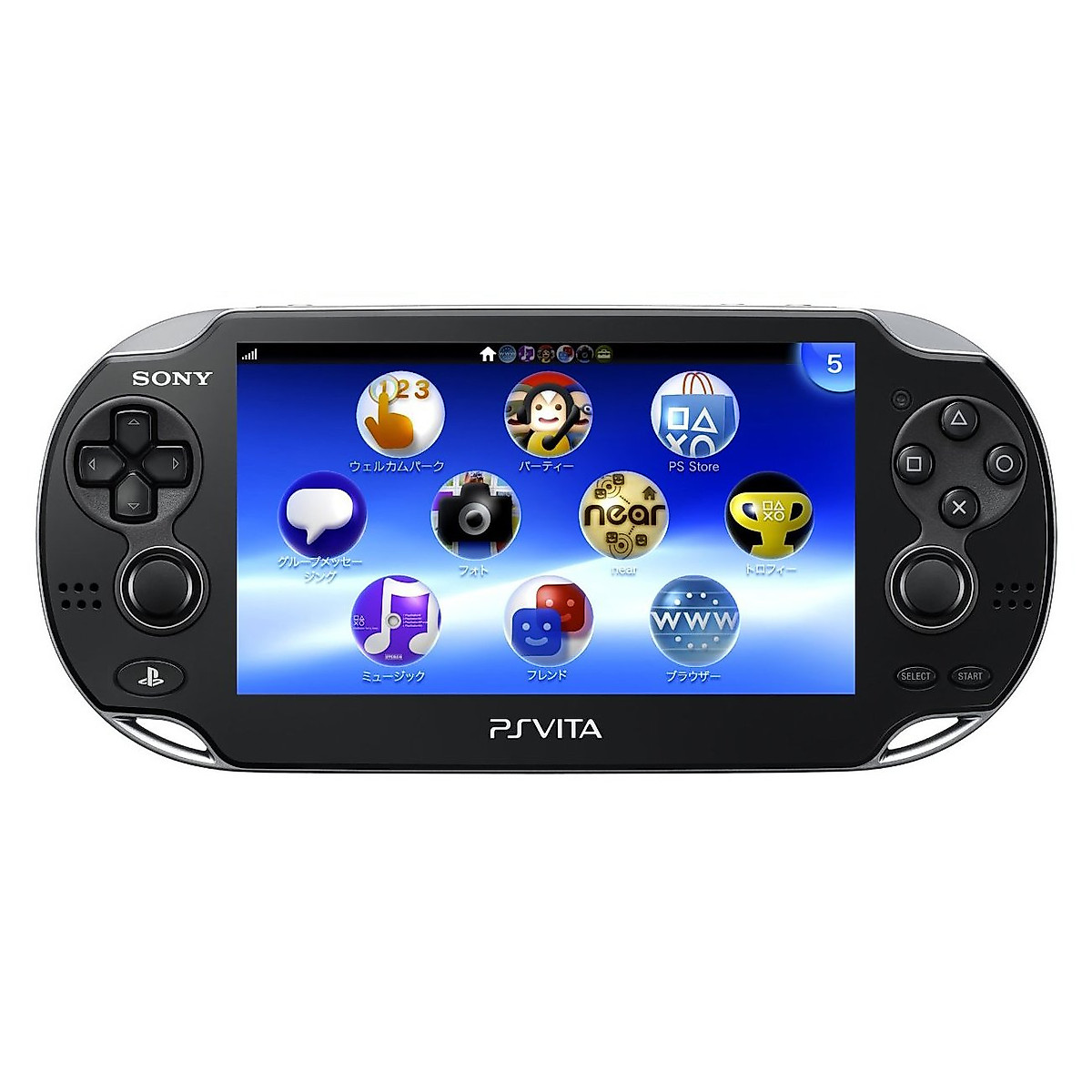 PlayStation Vita 3G / Wi-Fi Model Crystal Black Limited Edition (PCH-1100AB01)