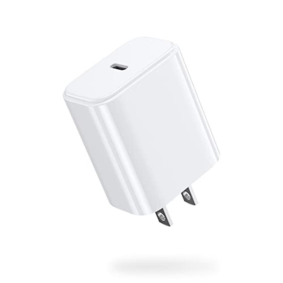 20W USB C Charger, JSAUX USB-C PD Fast Charger Block Type C Wall Charger Power Adapter Compatible with iPhone 14/14 Pro/14 Pro Max/14 Plus/13/12/11/SE, iPad Pro/Air, Google Pixel 6/5/4, Galaxy S22 S21