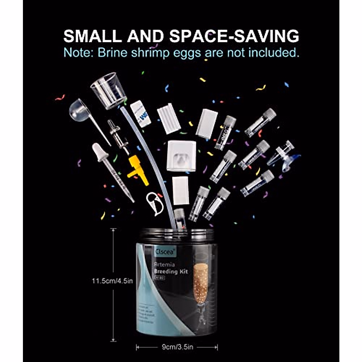 Clscea Aquarium DIY Brine Shrimp Incubator Hatchery Kit Simple
