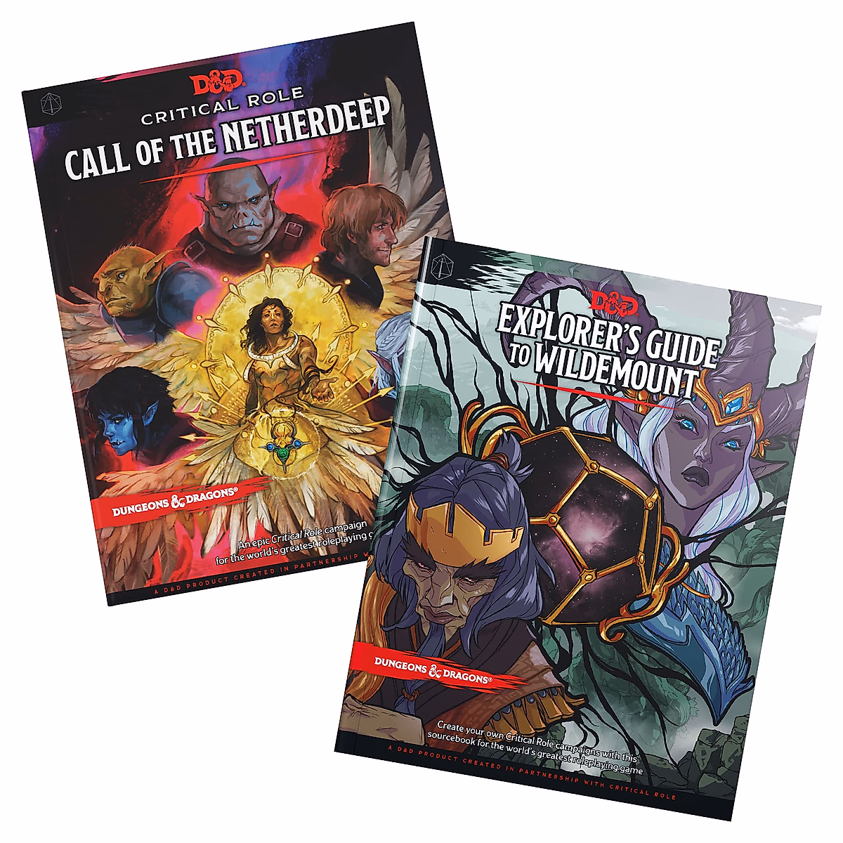 Critical Role: Call of the Netherdeep (D&D Adventure Book) + Explorer’s Guide to Wildemount (D&D Setting and Adventure Book)