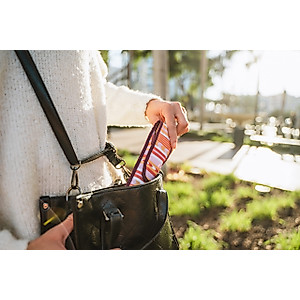 TO GO WARE Premium Reusable Bamboo Utensil Travel Set | Includes Fork, Knife, Spoon, Chopsticks, & Carabiner Clip | Made from Sustainable Materials | Eco-Conscious | Daybreak (Pack of 1)