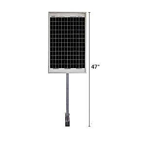 Extreme Max 3004.0184 Solar Battery Charging System - 24V,Silver