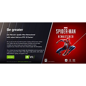 ASUS ROG Strix Scar 15 (2021) Gaming Laptop, 15.6" FHD Display, NVIDIA GeForce RTX 3080 (130W ), Ryzen 9 5900HX，with Marvel’s Spider-Man Remastered GeForce RTX Bundle (32GB RAM | 1TB PCIe SSD)