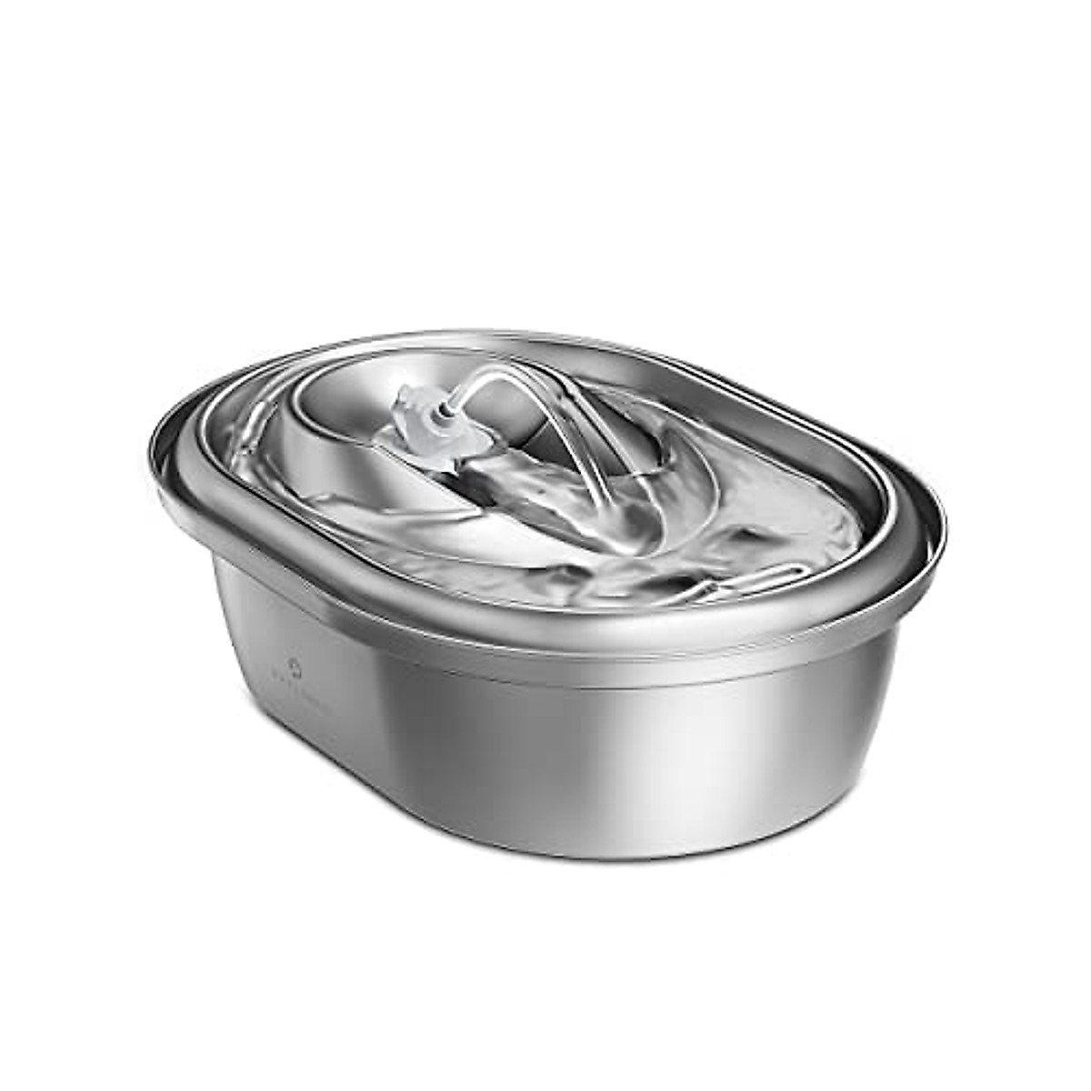 PETLIBRO Cat Water Fountain Stainless Steel, 2L & 3L Hygienic Pet Water Fountain, Food-Grade Dog Water Dispenser, Super Quiet, Dishwasher Safe with Adjustable Water Flow for Cats & Dogs