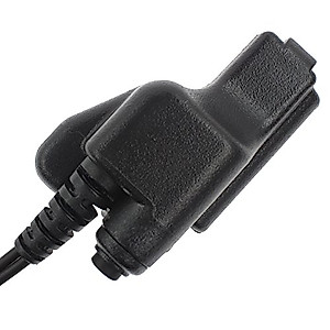 KENMAX® Air Covert Acoustic Tube Earpiece Headset with PTT Mic for Motorola MTX960 XTS3000 JT1000 PR1500 MT1500 HT1000